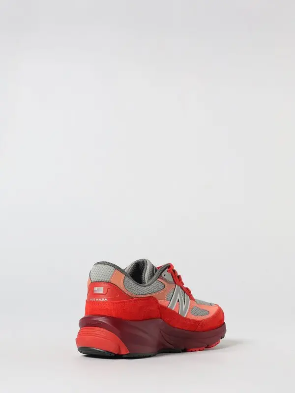 NEW BALANCE Lace-up Sneakers - Red