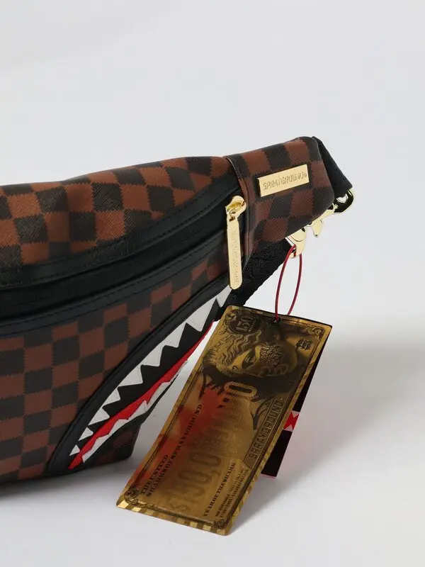 SPRAYGROUND Checkered Shark Mouth Belt Bag - Multicolor