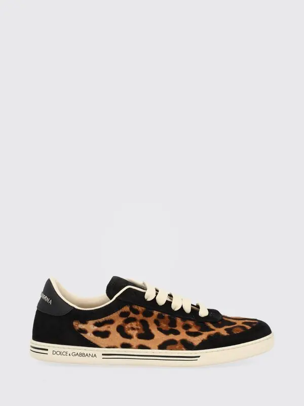 Dolce & Gabbana Leopard Print Sneakers