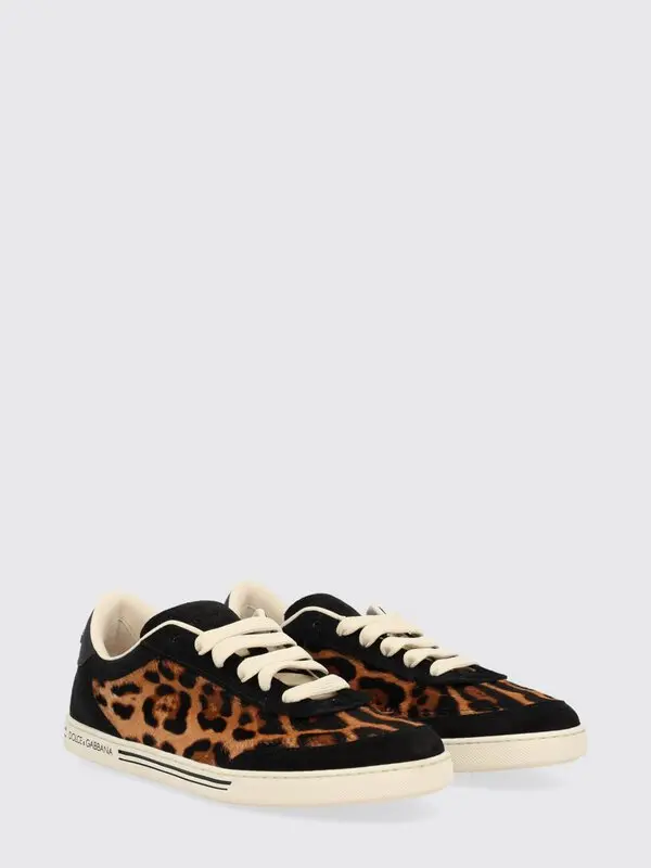 Dolce & Gabbana Leopard Print Sneakers