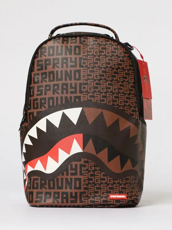 SPRAYGROUND Printed Backpack - Brown