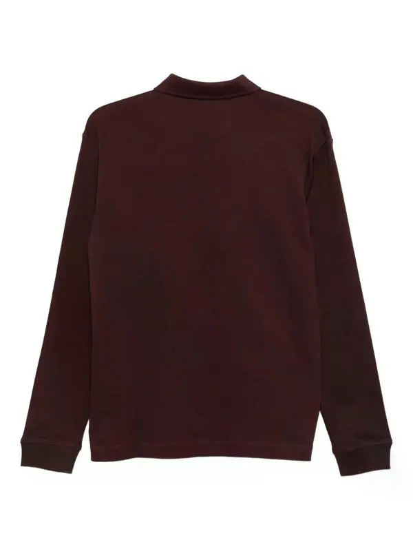 Sunspel Long-sleeve Polo Shirt
