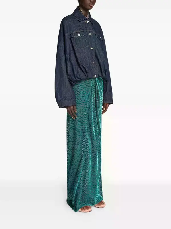Dries Van Noten Long-sleeved Denim Jacket