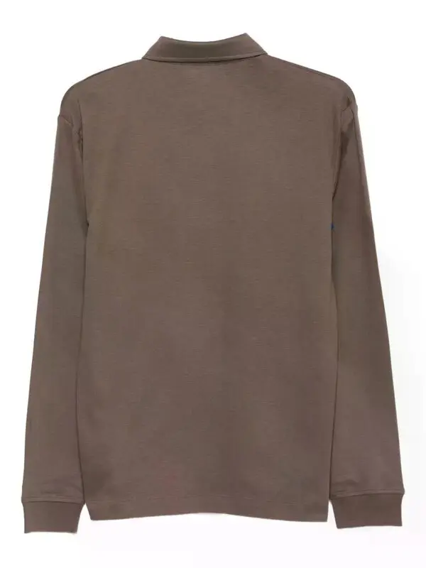 Sunspel Long-sleeve Polo Shirt