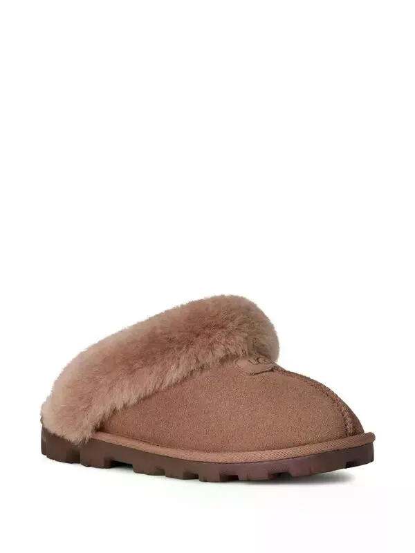 UGG Coquette Flat Slippers - Brown