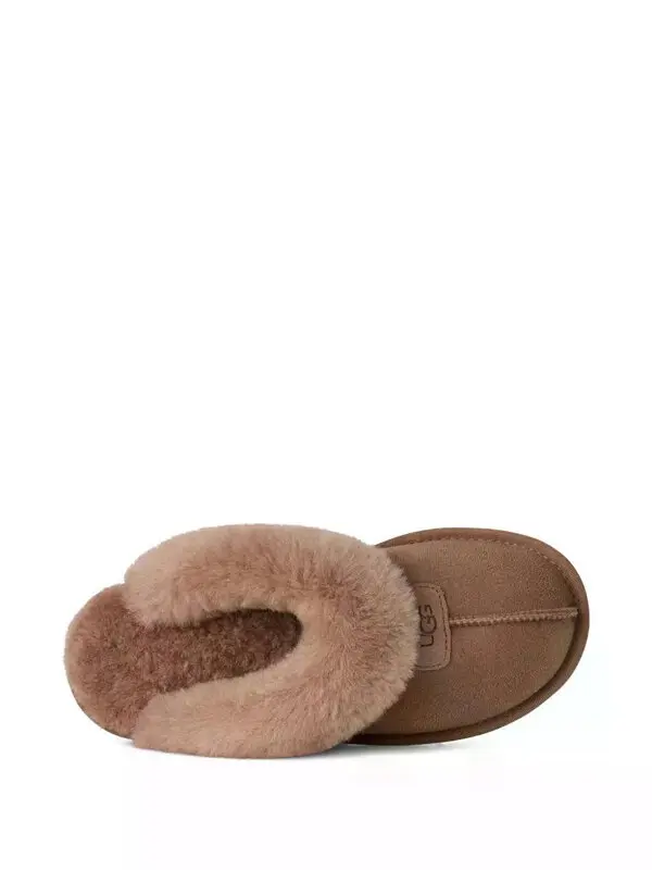 UGG Coquette Flat Slippers - Brown