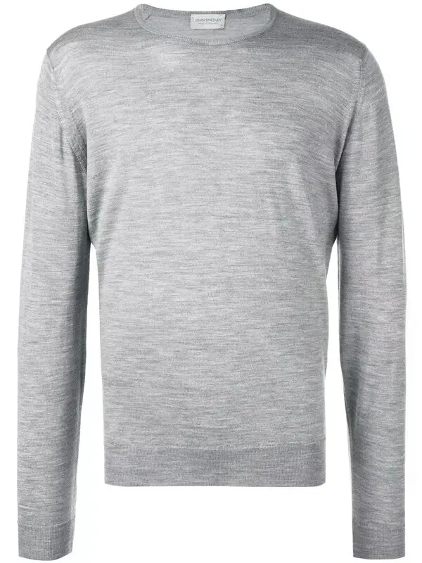 John Smedley Crew Neck Jumper - Grey