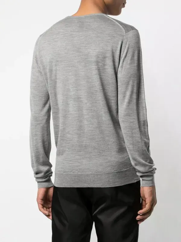 John Smedley Crew Neck Jumper - Grey