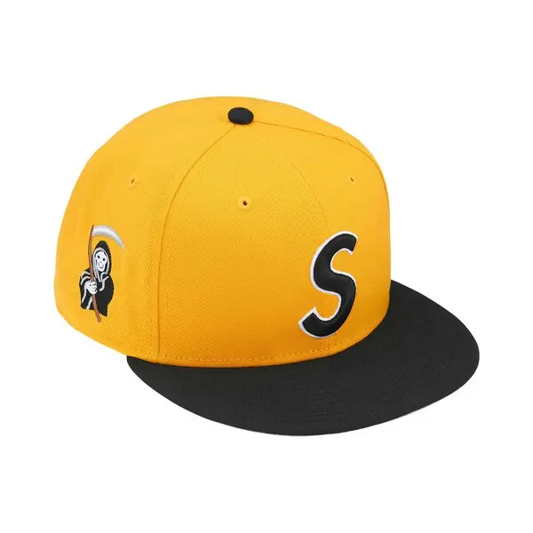 Supreme Reaper S Logo New Era Cap - Yellow