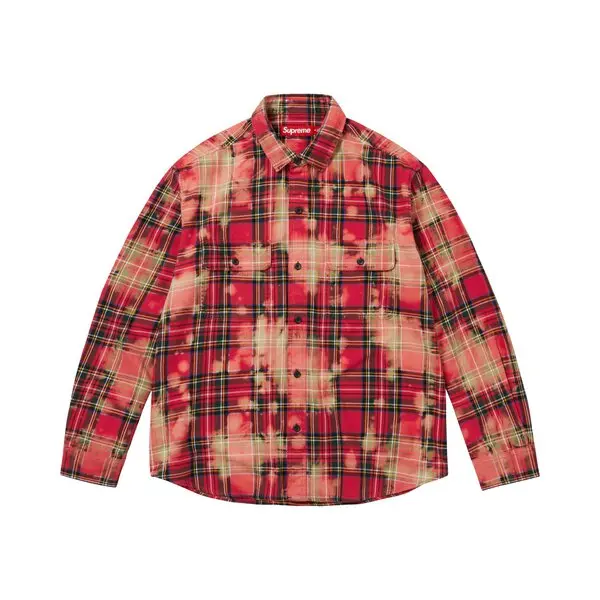 Supreme X The Exorcist Flannel Shirt - Red