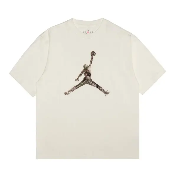 JORDAN Brooklyn Realtree Jumpman Tee - White