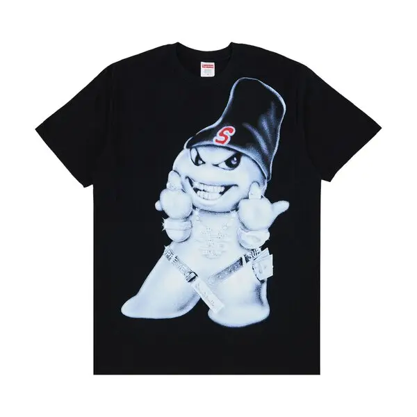 Supreme Snowman Tee - Black