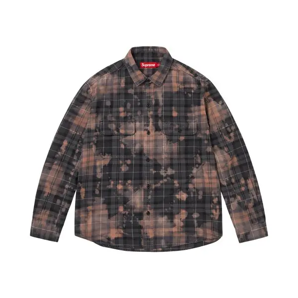 Supreme X The Exorcist Flannel Shirt - Black