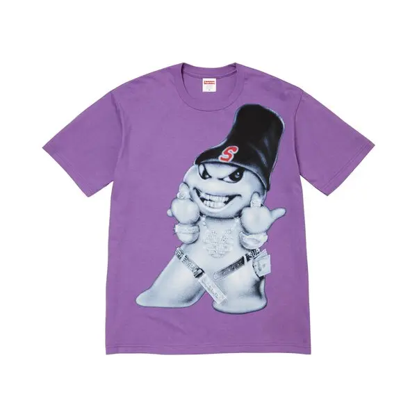 Supreme Snowman Tee - Purple