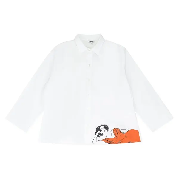 HOUSE OF ERRORS Poplin Button-down Shirt