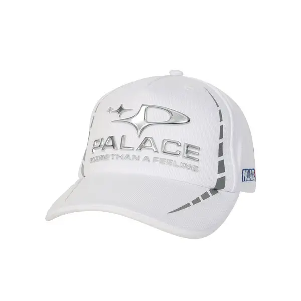 PALACE More Than A Feeling 5-panel Cap - White