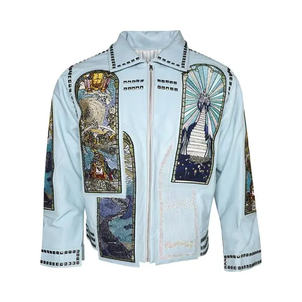 WHO DECIDES WAR Eternity Leather Jacket