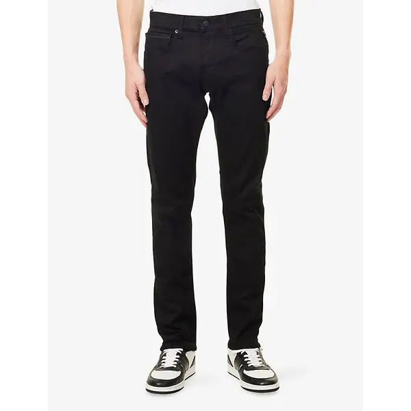 REPLAY Grover Straight-fit Stretch-denim Jeans