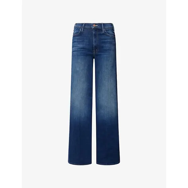 MOTHER The Hustler Roller Sneak Flared Jeans - Troublemaker