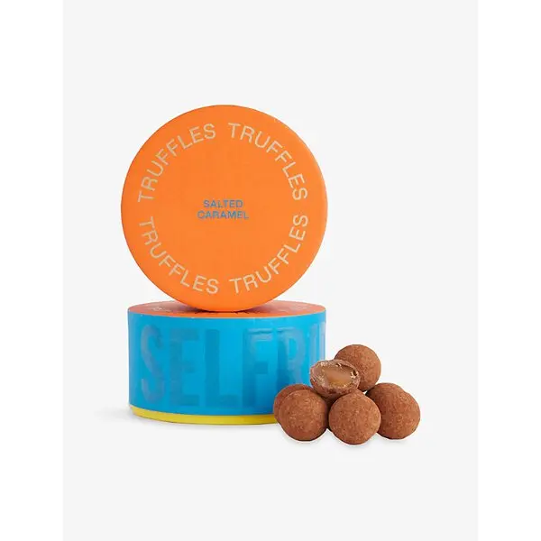 SELFRIDGES SELECTION Milk Chocolate With Sea Salt Caramel Truffles 20-pieces 240g - One-color