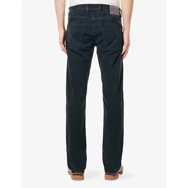 REPLAY Grover Straight-fit Corduroy Trousers - Black