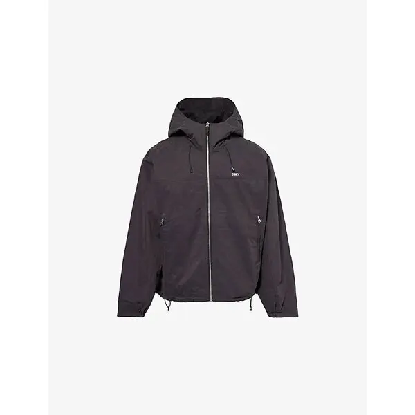 Obey Vista Hooded Cotton-blend Jacket
