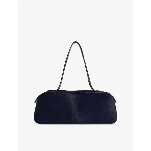 Khaite Simona Suede Shoulder Bag