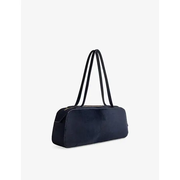 Khaite Simona Suede Shoulder Bag