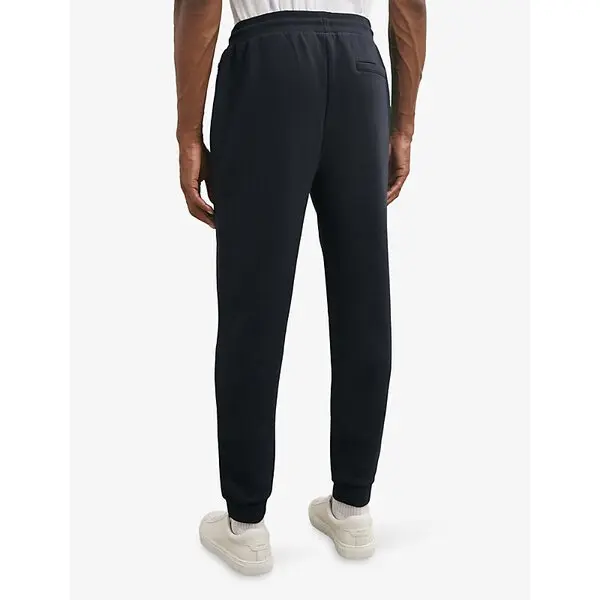 REISS Finch Drawstring-waist Cotton-blend Jogging Bottoms