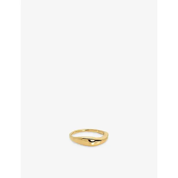 Monica Vinader Antica Stacking Ring - Gold