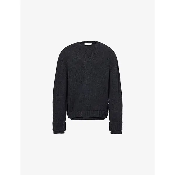 Our Legacy Merino Wool V-neck Jumper