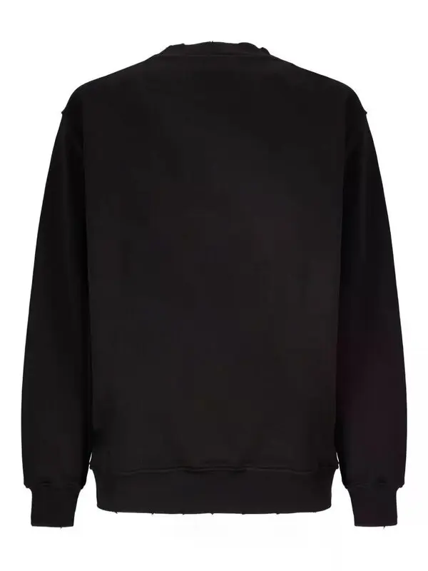 LANEUS Studded Sweatshirt