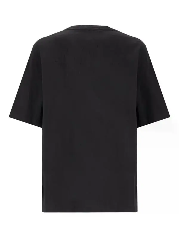LANEUS Studded Jersey T-shirt
