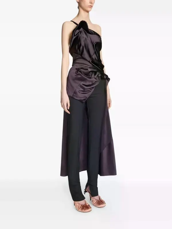 Dries Van Noten Drape-details One-shoulder Top
