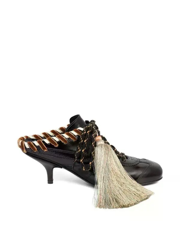 Dries Van Noten 60mm Tassel-embellished Mules