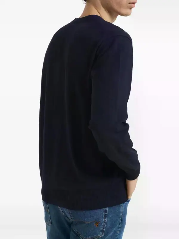 KANGRA Long-sleeve Sweater - Blue
