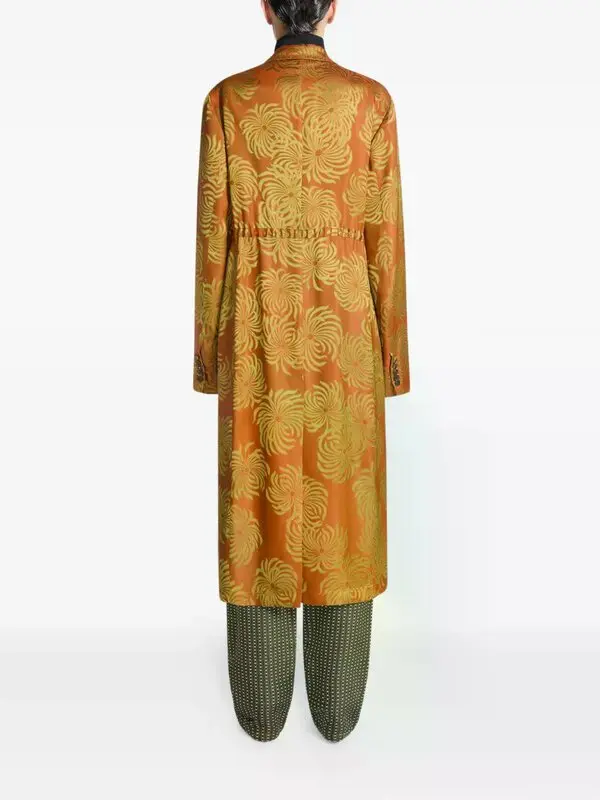 Dries Van Noten Flora-jacquard Coat