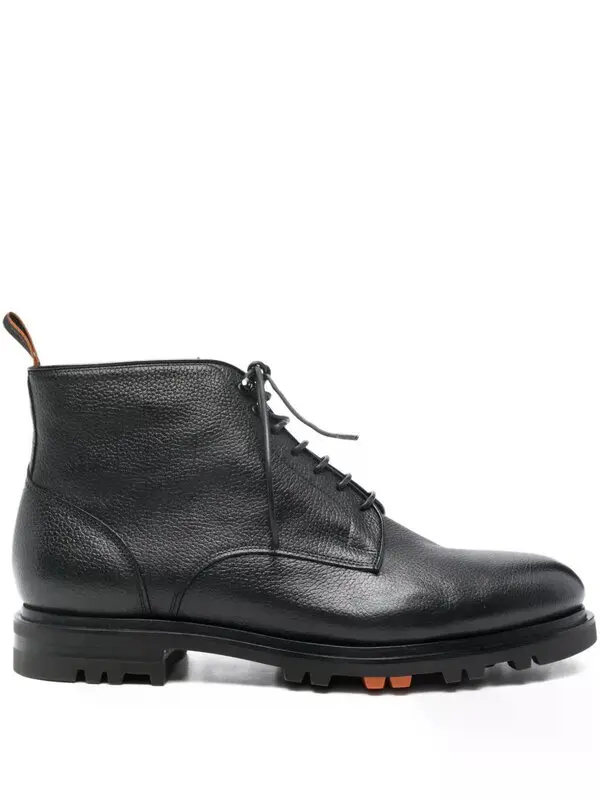 Santoni Logan Lace-up Boots
