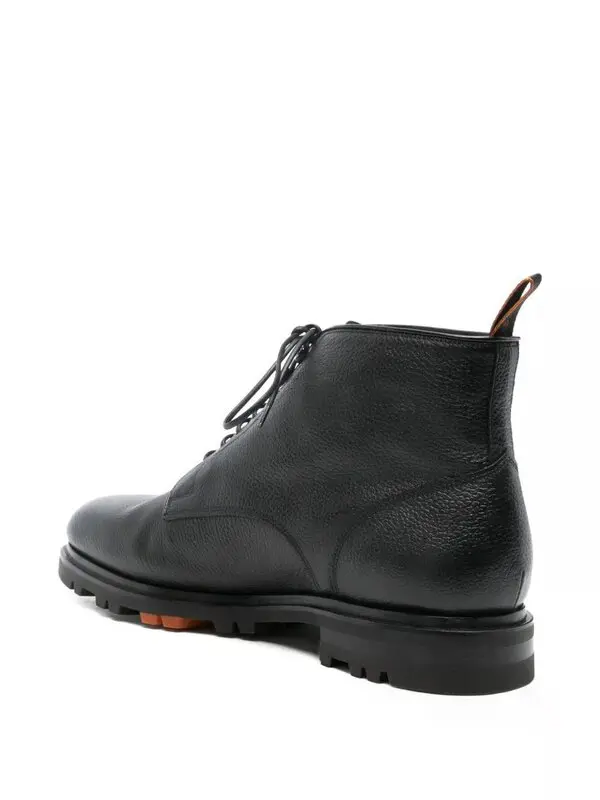 Santoni Logan Lace-up Boots