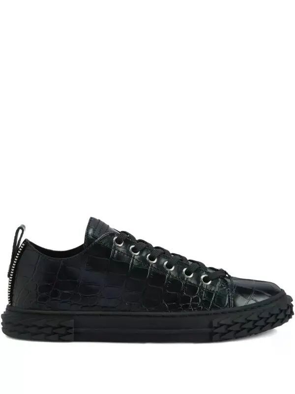 GIUSEPPE ZANOTTI Blabber Crocodile-effect Sneakers