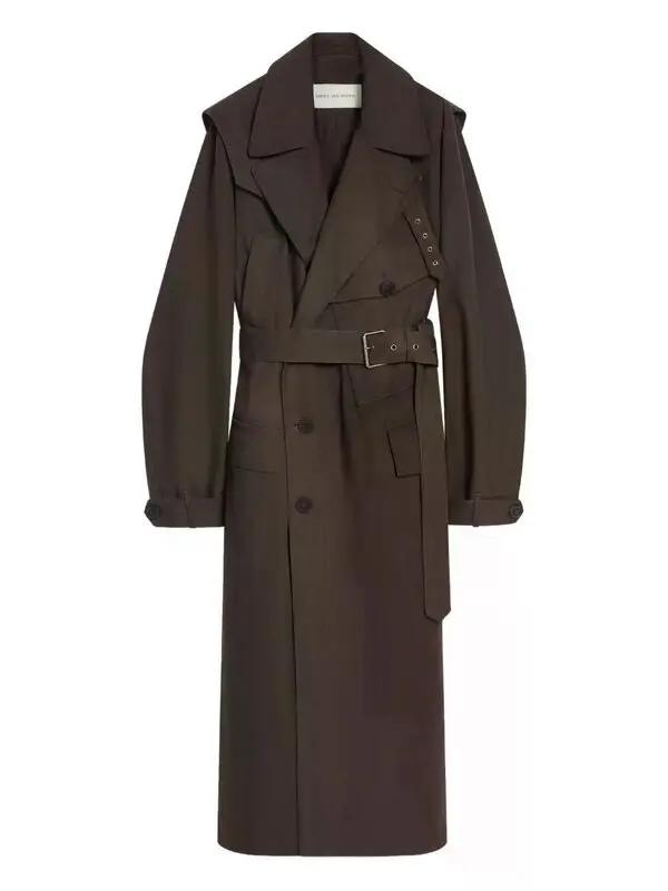 Dries Van Noten Double-breasted Trench Coat
