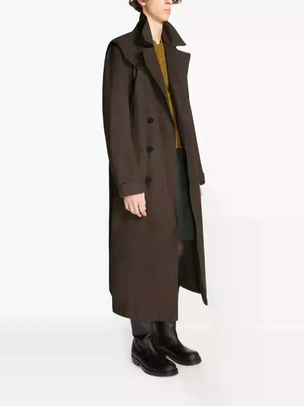 Dries Van Noten Double-breasted Trench Coat