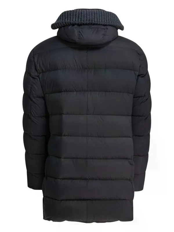 Herno Hooded Padded Jacket - Black