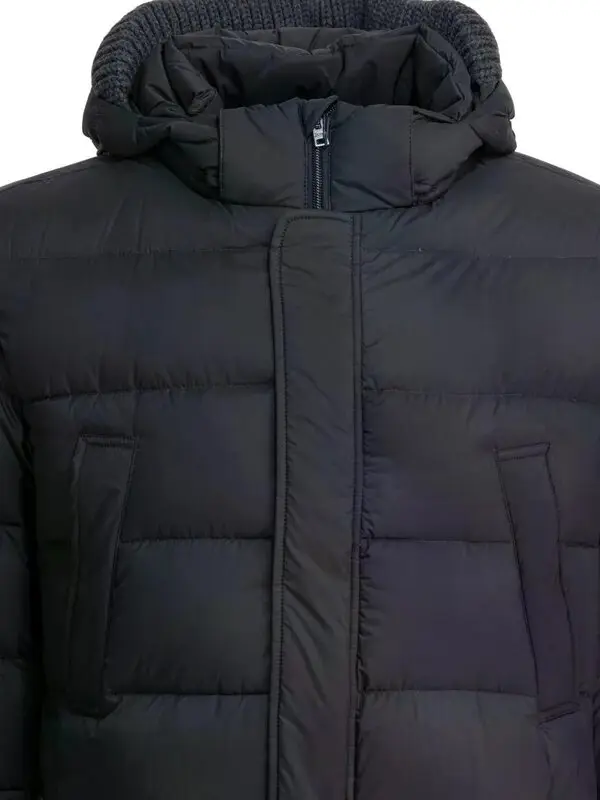 Herno Hooded Padded Jacket - Black