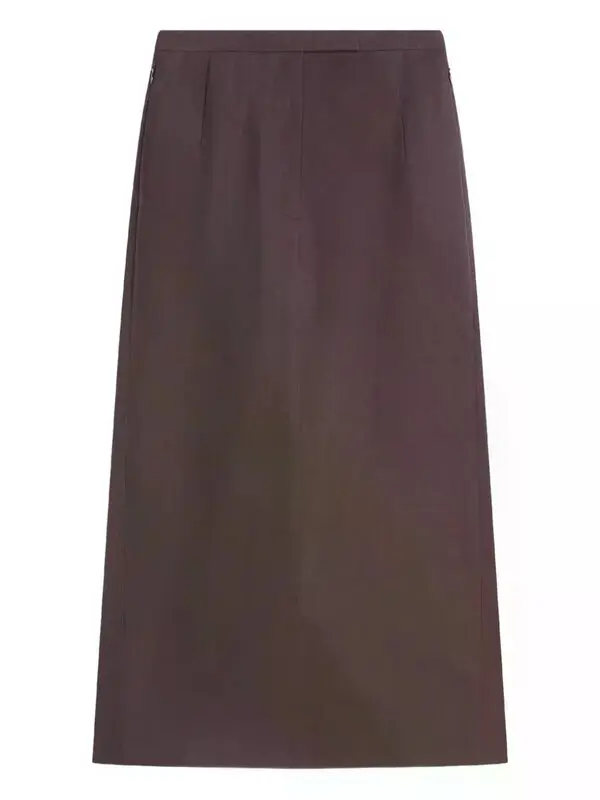 Dries Van Noten Tailored A-line Midi Skirt