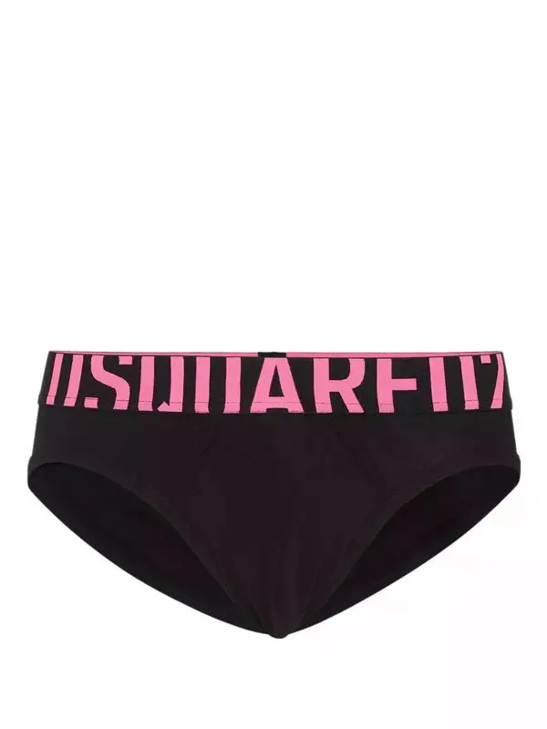 Dsquared2 Logo Briefs - Black