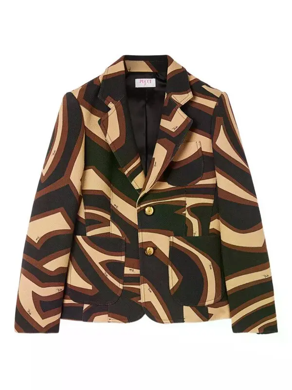 Emilio Pucci Labirinto-print Blazer