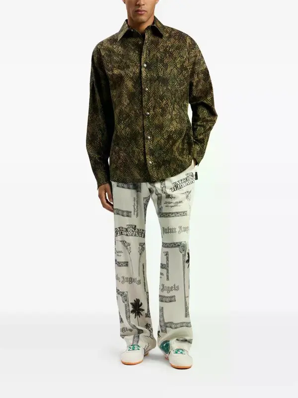 Palm Angels Dollar-print Trousers