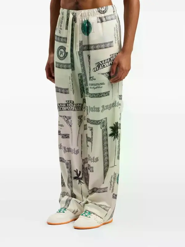 Palm Angels Dollar-print Trousers