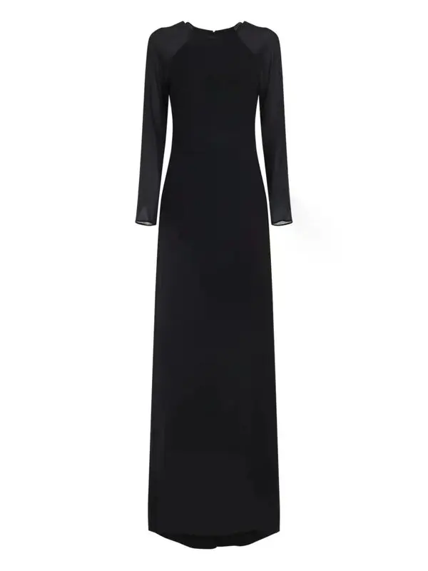 Alberta Ferretti Long Sleeve Dress